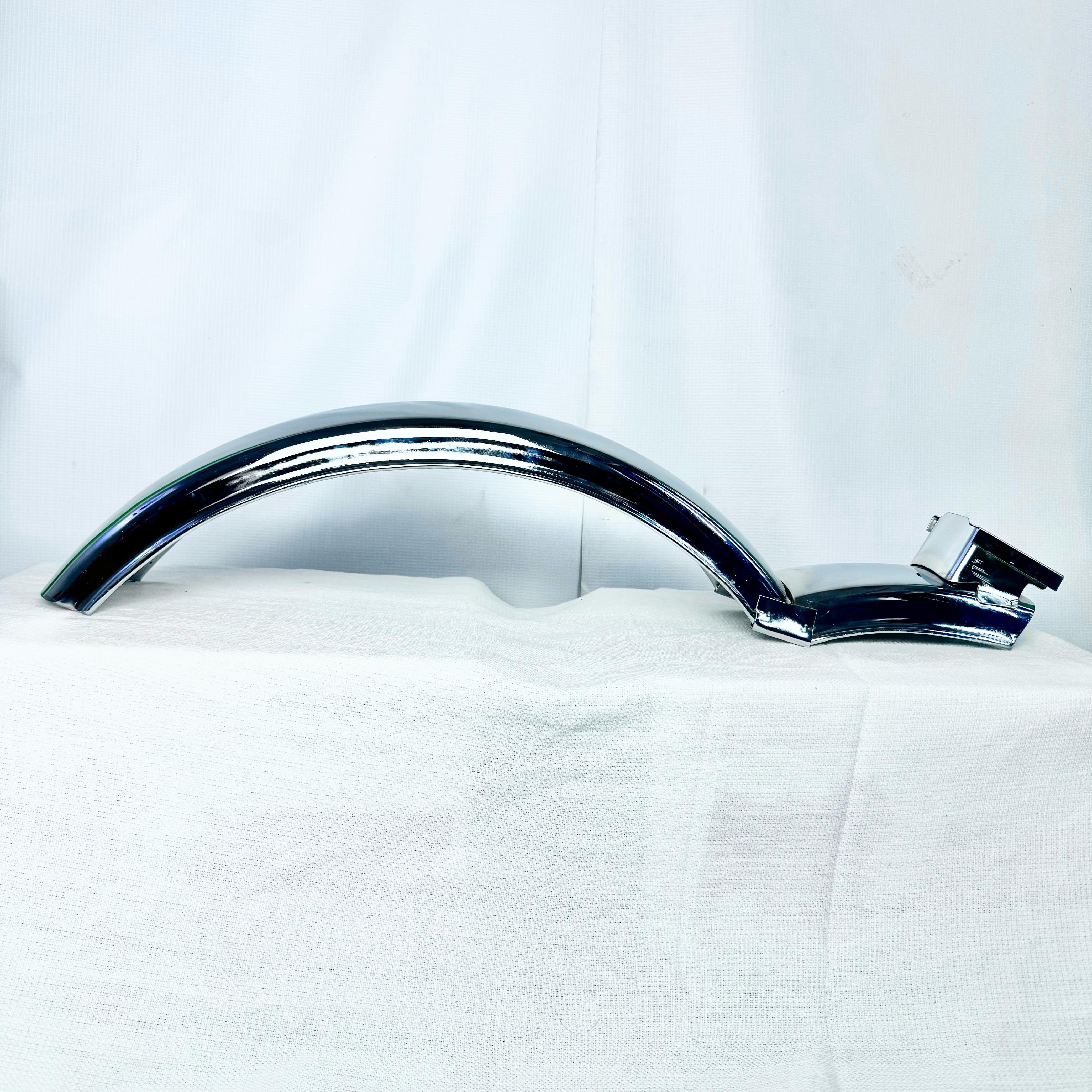 70 Bike Fancy Mudguard (CHROME) Back Light Bracket Up Mudguard for 70 ...