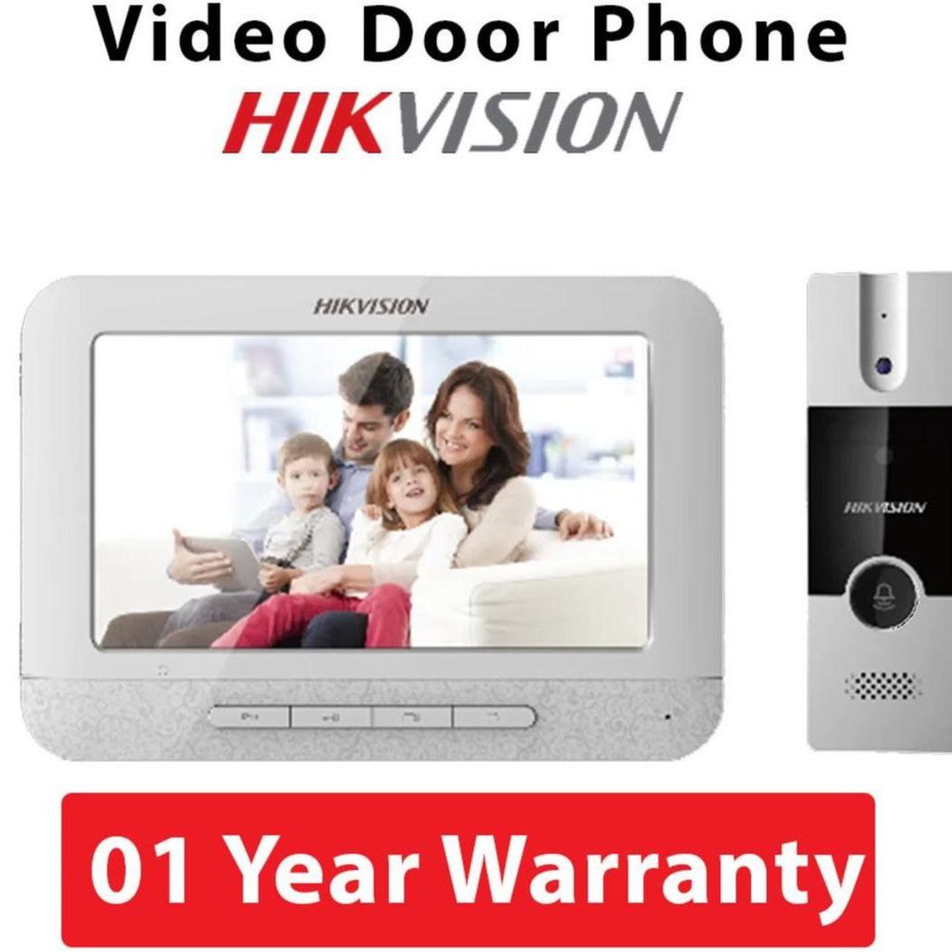 Hikvision Slim & Smart Video Intercom Original Box Pack. | Daraz.pk
