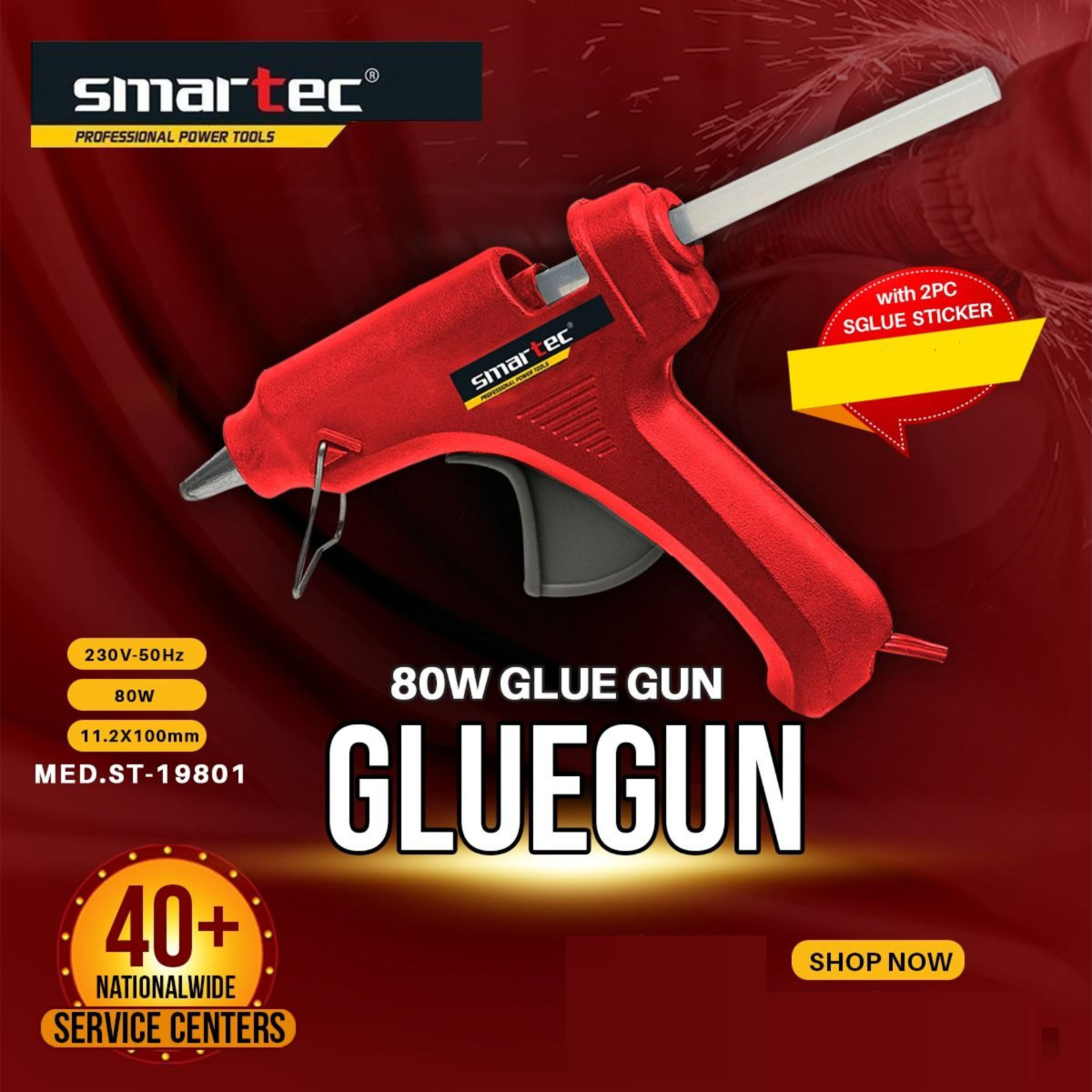 Smartec Glue Gun 80W | Daraz.pk