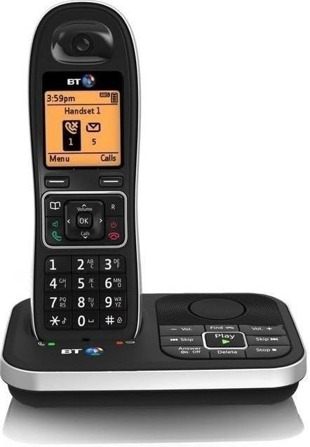 BT 7610 PTCL Wireless landline phone with Speakerphone, Caller ID ...