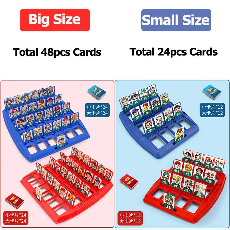 NovaNest Guess Who Is It ? Classic Board Game Funny Family Guessing ...