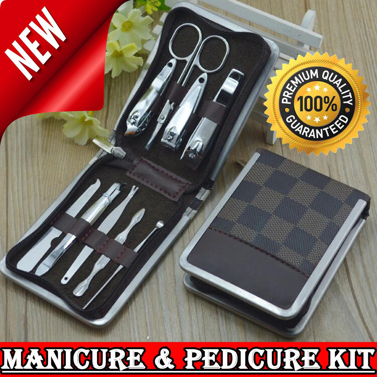 9pcs New Manicure Nail Clippers Pedicure set – Professional Nail ...