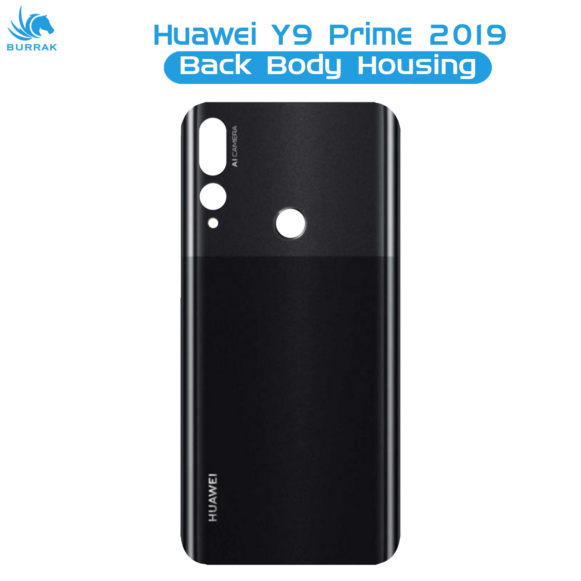 Huawei Y9 Prime 2019 Rear Back Body Casing Housing Replacement Battery Back Door For Y9 Prime ...