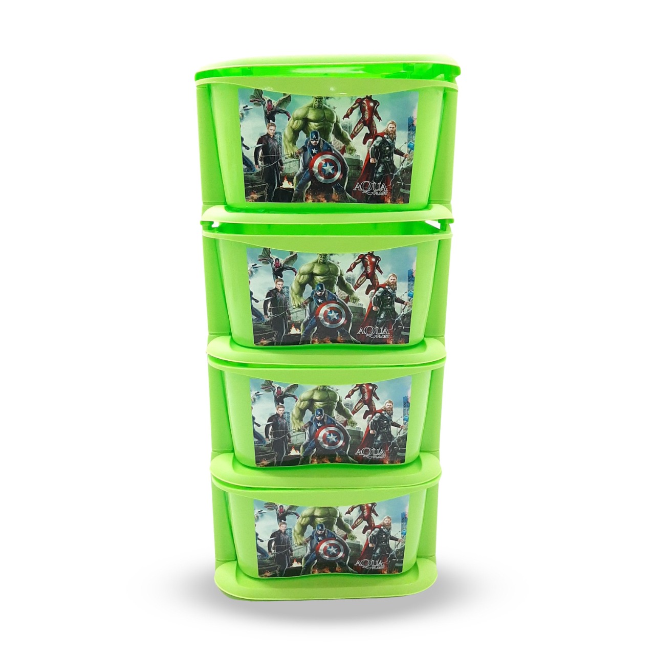Kids Avengers Drawers Portable Kids Almirah Chester Drawer 4 Layers ...