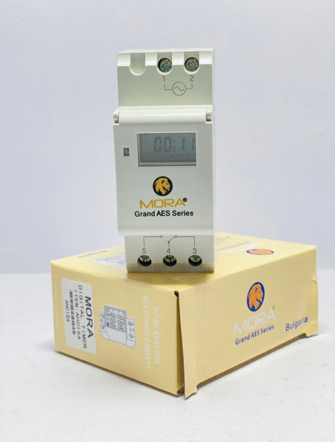 MORA A16 Din Rail Weekly Programmable Electronic Digital Timer Switch ...