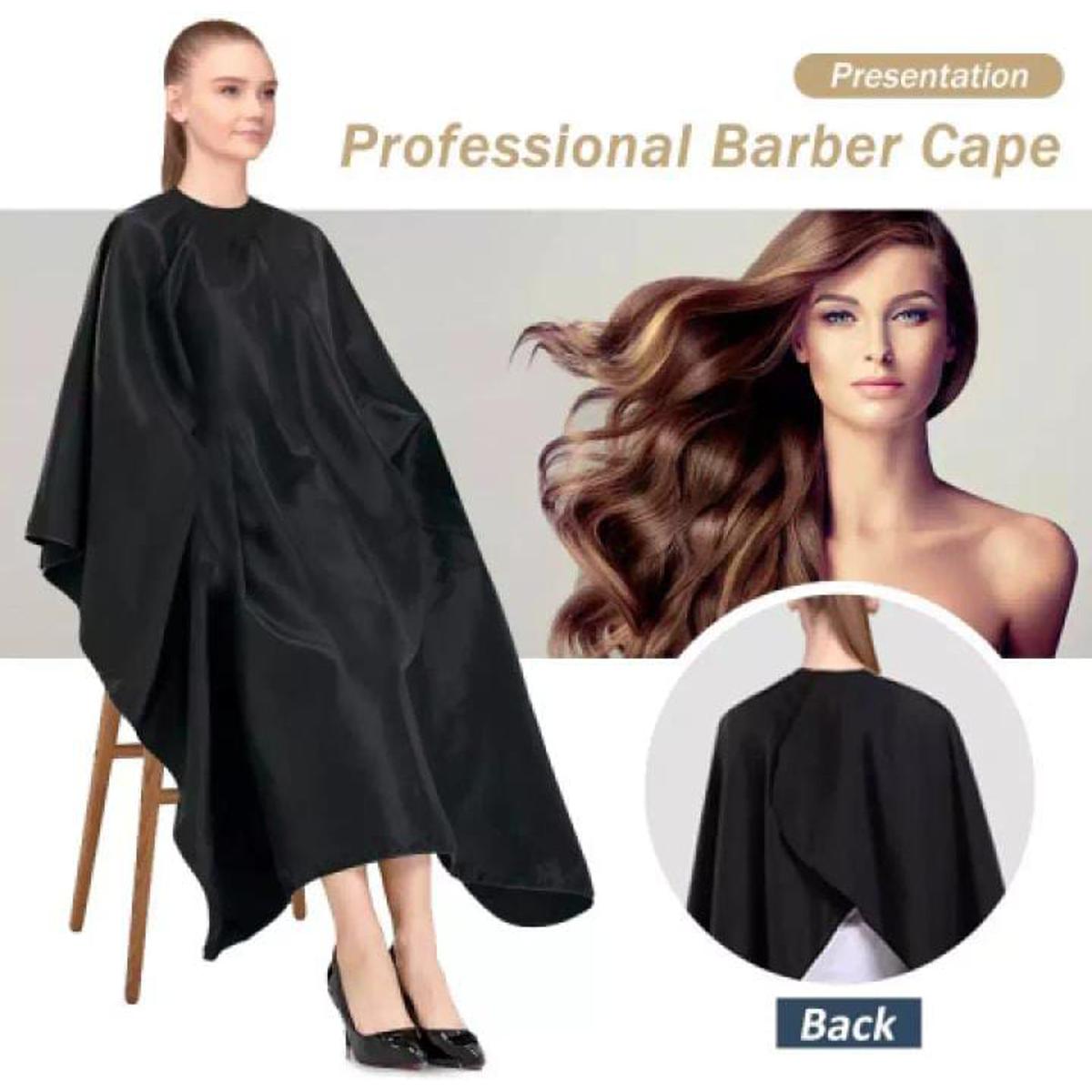 Best Barber Cape Hair Salon Cape with Adjustable Snap Closure ...