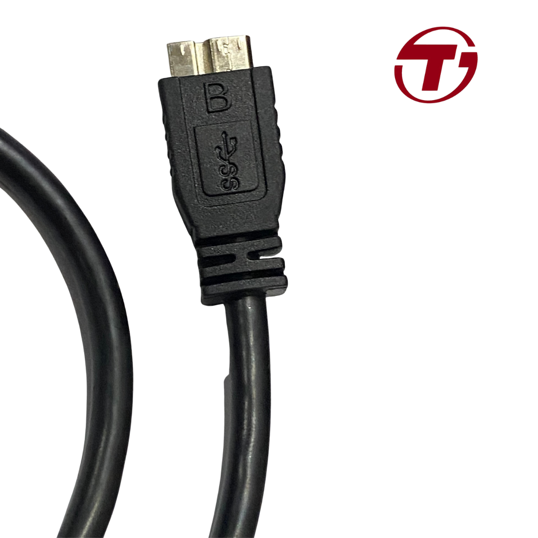 Original Transcend USB 3.1 A to Micro B SuperSpeed Cable for WD/Seagate ...