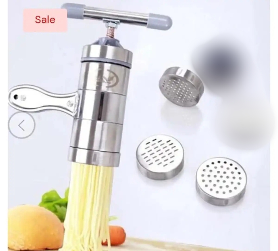 Stainless Steel Noodle And Pasta Maker Machine With Plastic Handle ...