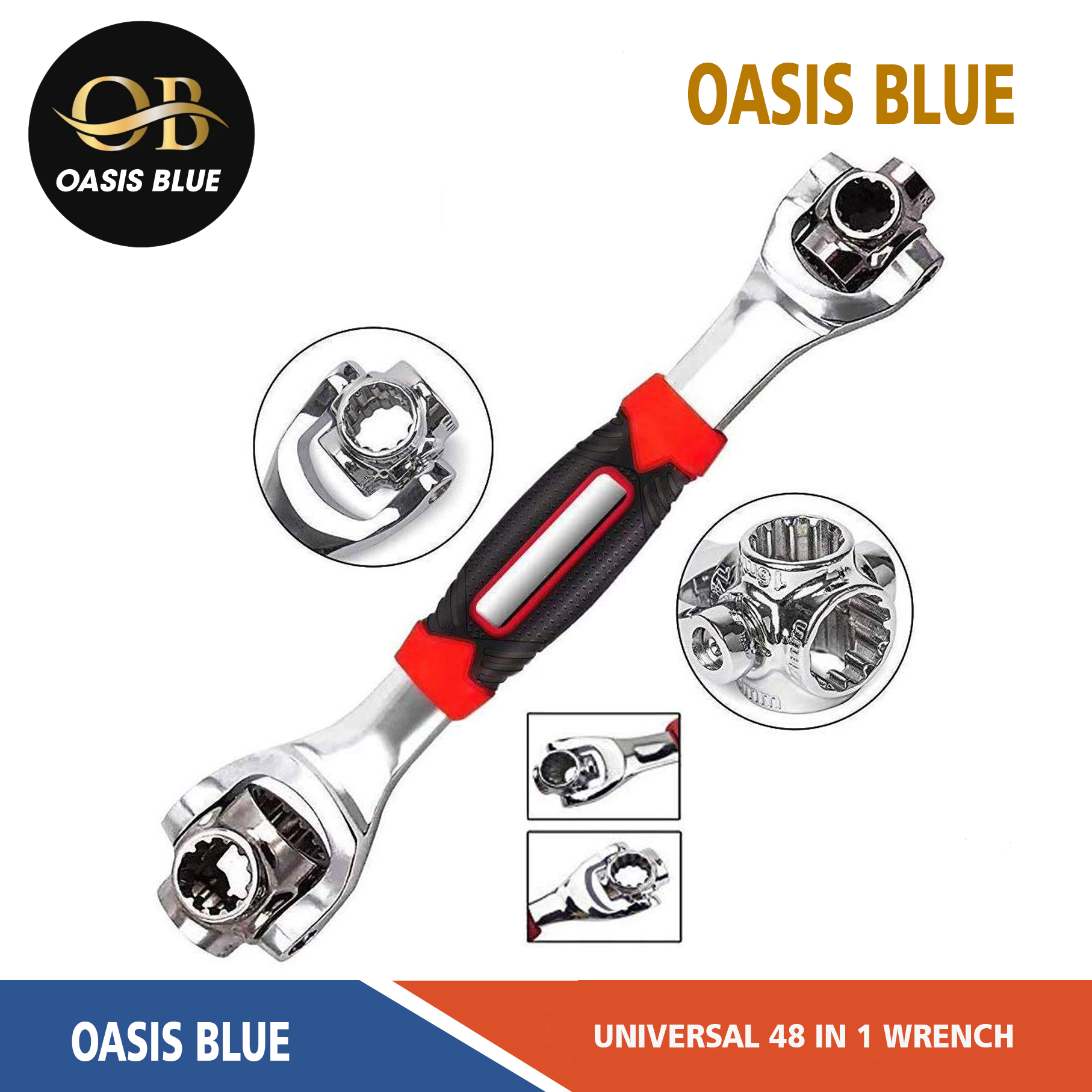 OASIS BLUE Tiger Pliers 48 in 1 Key Lord Of The Key Multi-function ...