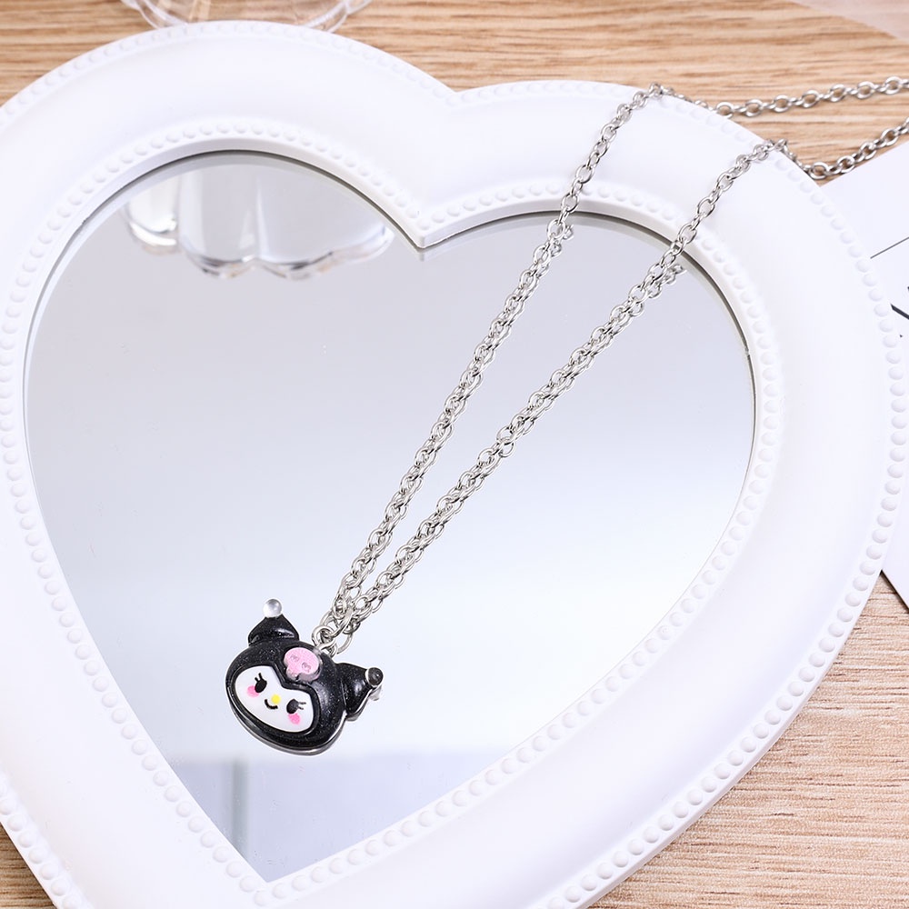 Kawaii Cartoon Sanrio Kuromi Melody Pochacco Pendant Necklace/ Anime ...