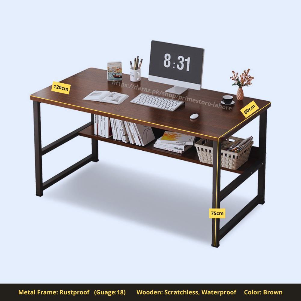 Computer Desk Study Table Gaming Writing Workstation Home Office Desk ...
