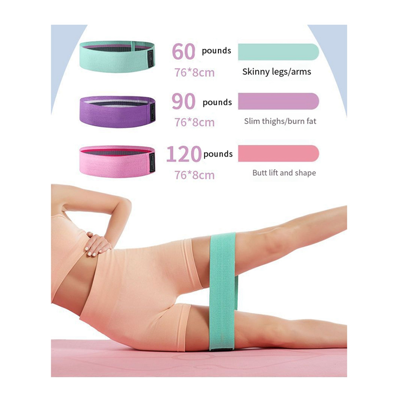 1Set 3 Levels Resistance Bands Set Workout Bands Exercise Bands ...