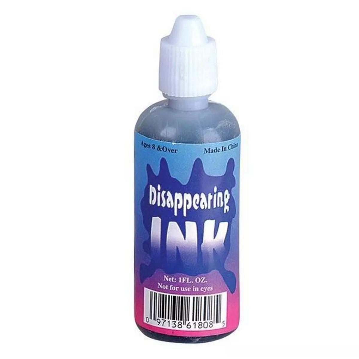Disappearing Magic Ink – Harmless Prank Liquid for Clothes – Vanishing ...