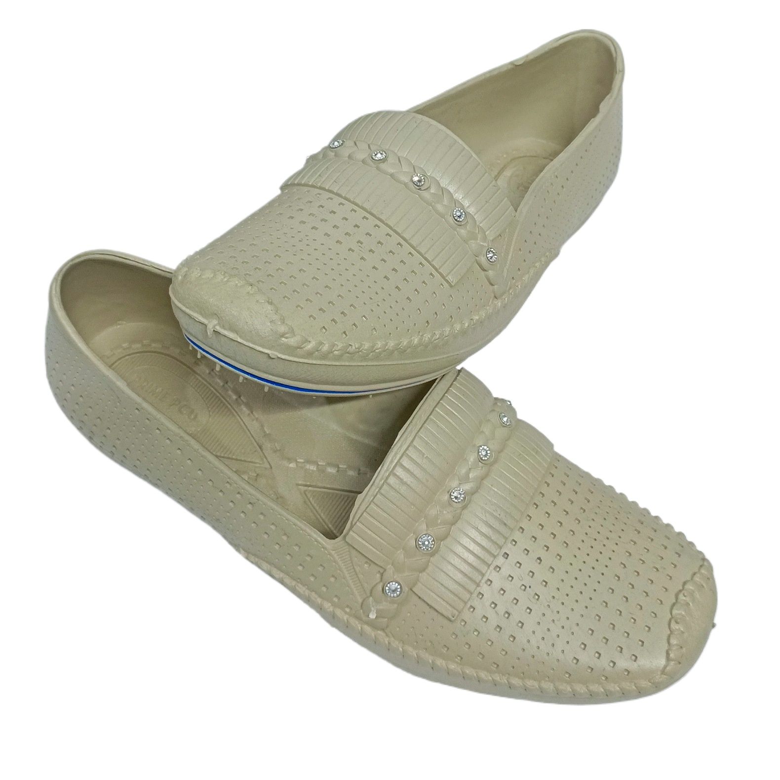 Women's Soft Nylon Plastic Slide Shoes, Lightweight, Comfortable ...