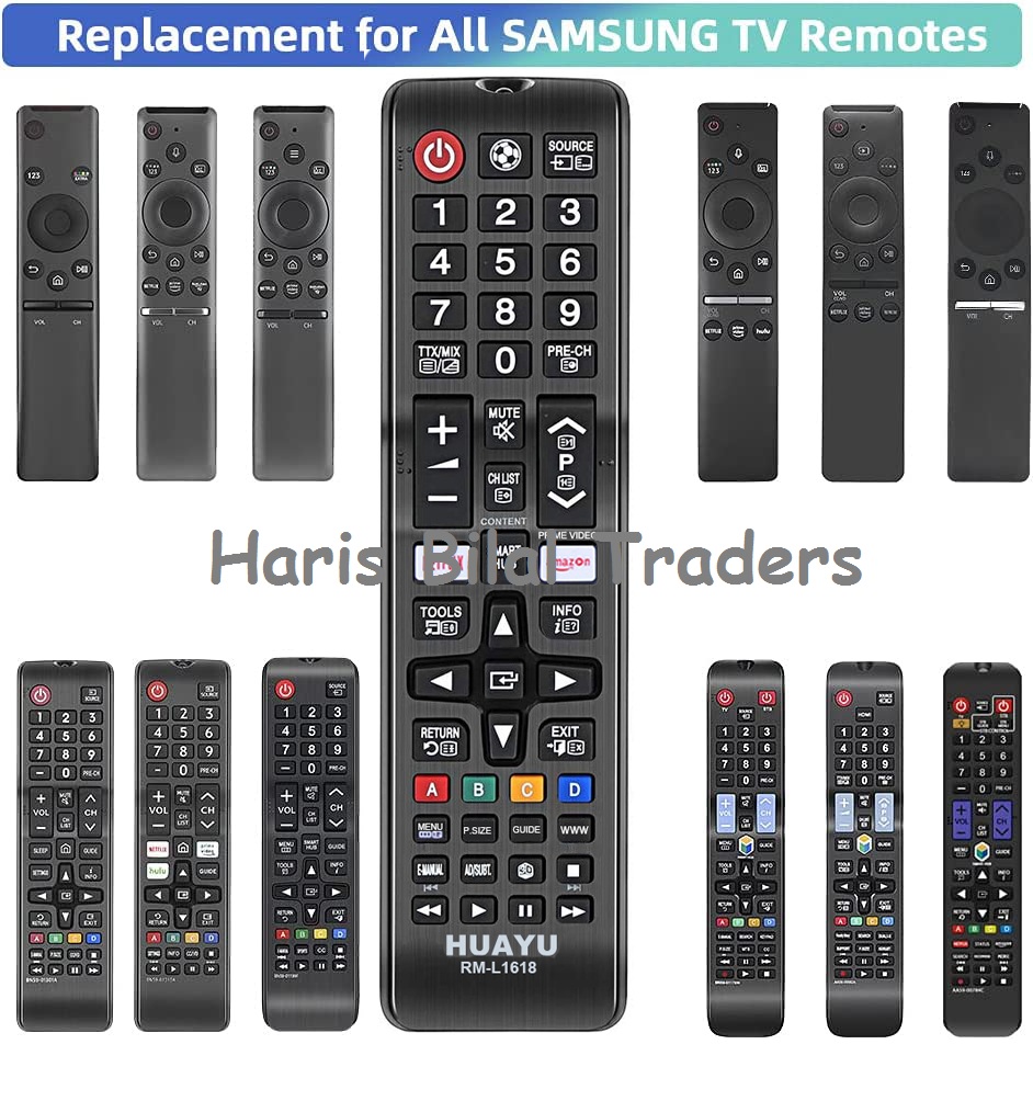 SAMSUNG Universal Remote for Smart LED TV with Netflx & Prime Video ...