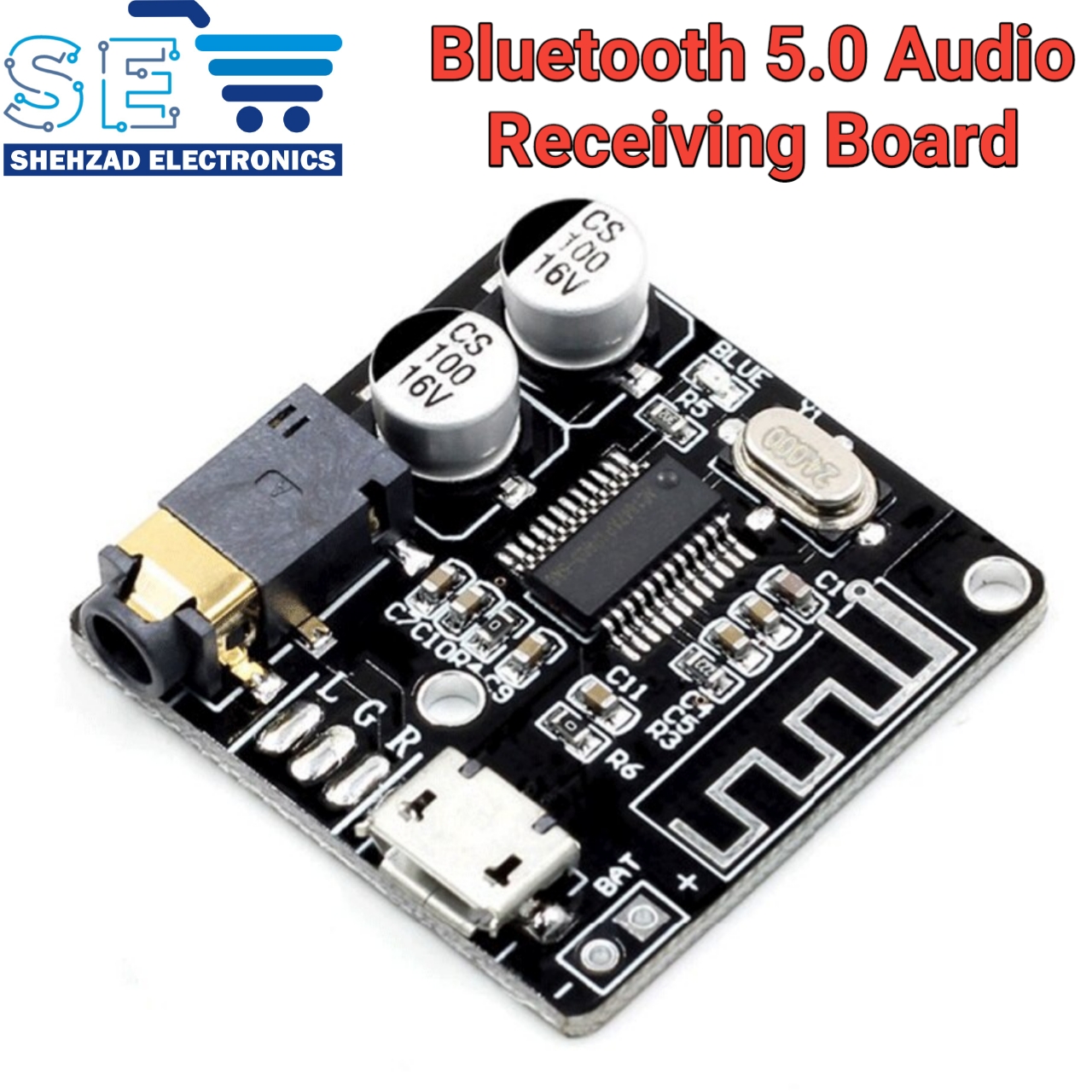 MP3 Bluetooth Stereo amplifier XY-BT-mini Circuit Board Module | Daraz.pk