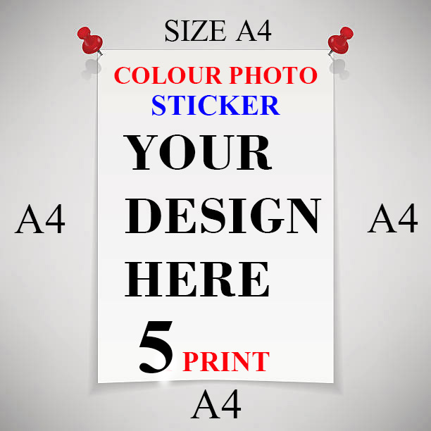 photo printed stickers photo print customized stickers image stickers ...