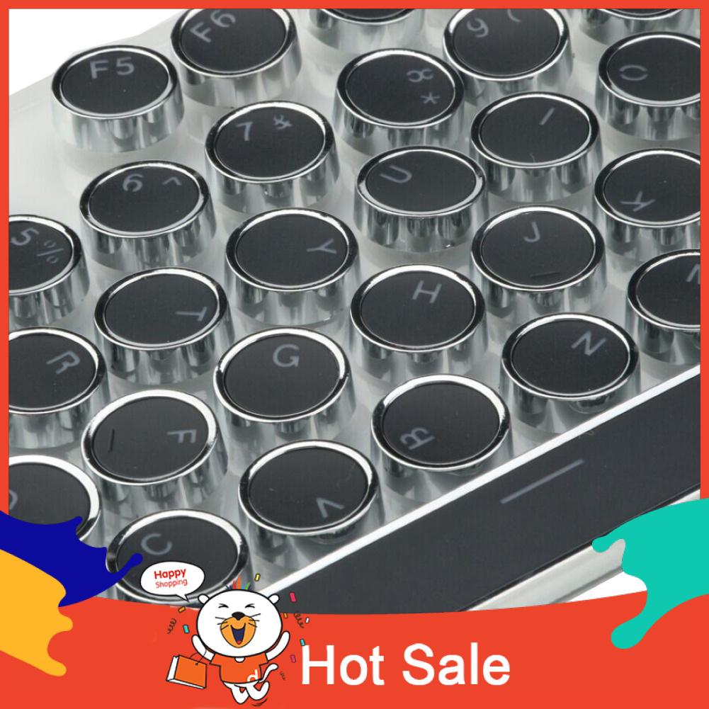 104Pcs/Set PBT Universal Round Key Cap Keycaps for Keyboard keycap ...