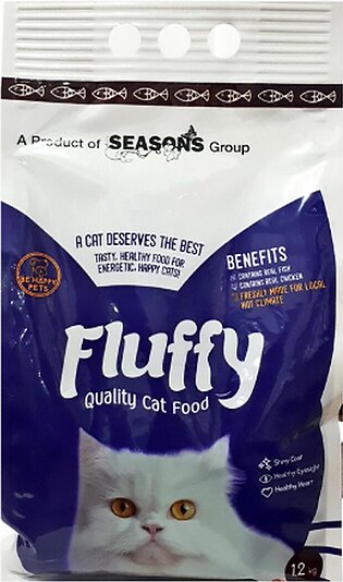 Fluffy Cat Food 1.2Kg Each Pack | Daraz.pk