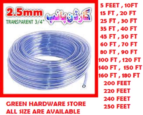 Garden pipe water pipe DreamsMart HQ PVC 3/4 inch 2.5mm water Pipe ...