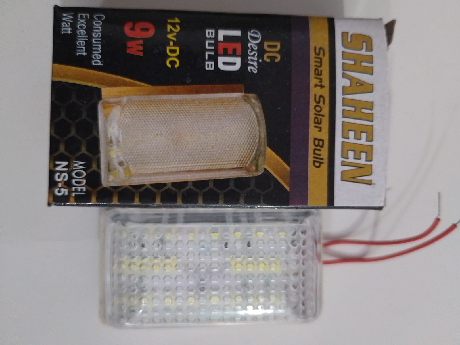 12v-0.75amp 09 watt Led light bulb for Solar and Battery Light - Bright ...