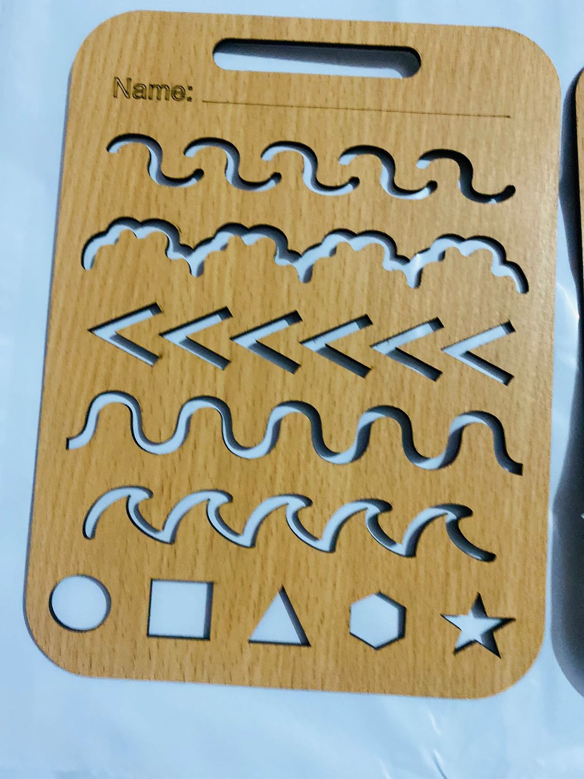 Kids Wooden Stencils Drawing and Puzzle Kit Best Learning Toy for Kids ...