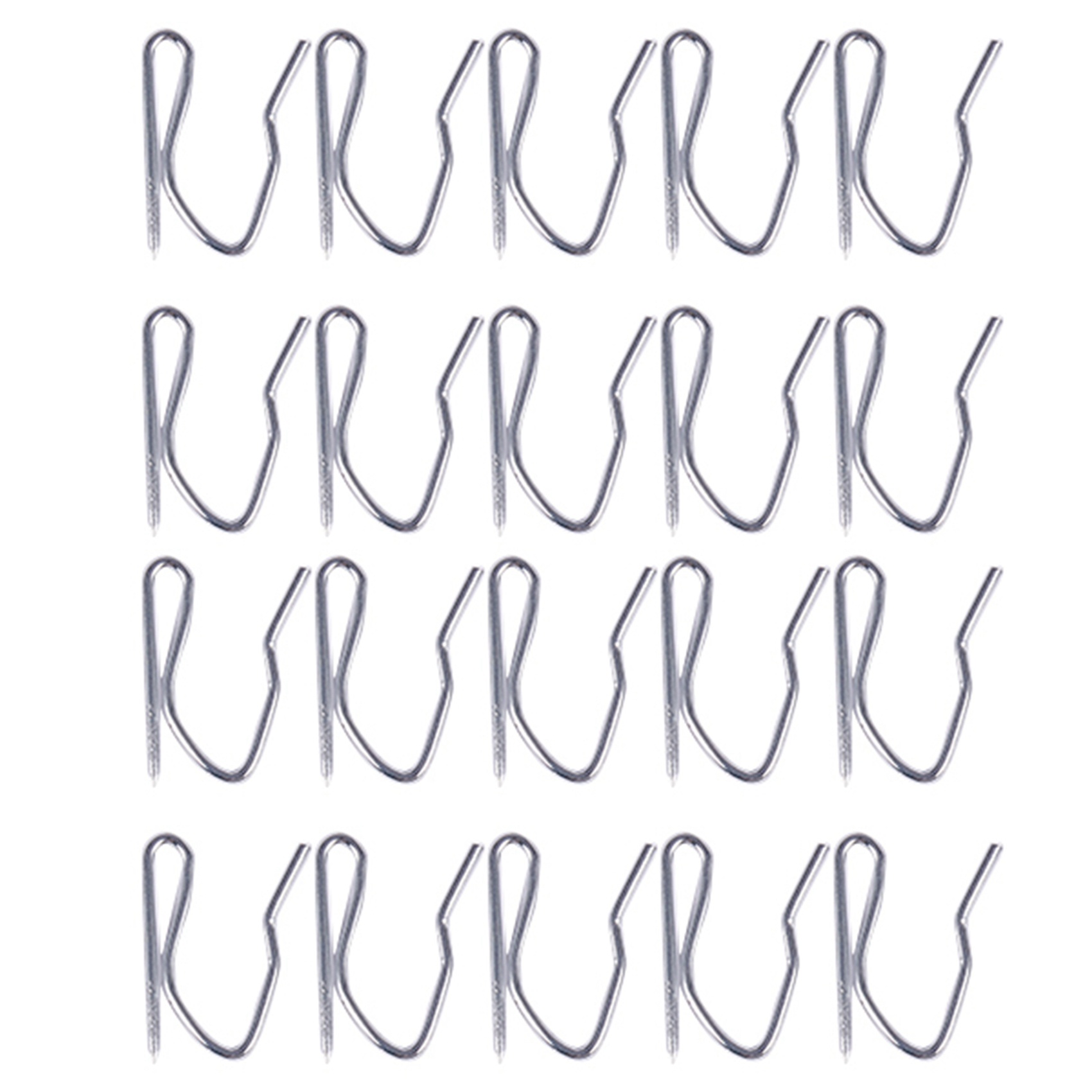 20Pcs Curtain Drapery Pin Hooks - y | Daraz.pk
