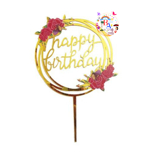 Cartoon Theme Acrylic Cake Topper Multi Cartoons Cake Topper | Daraz.pk