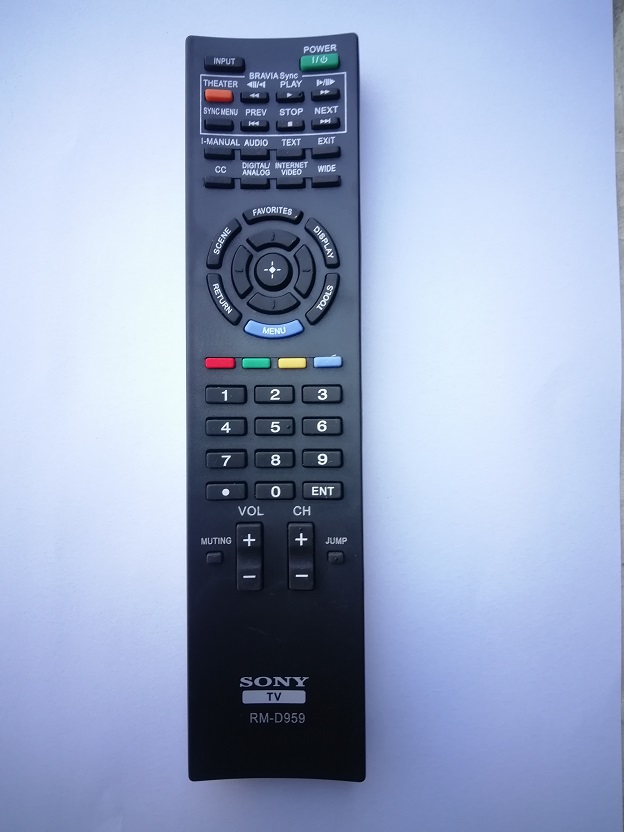 Remote Control Model: RM-D959 for LED tv SONY - Universal work with most Sony LED models - 2 AAA ...