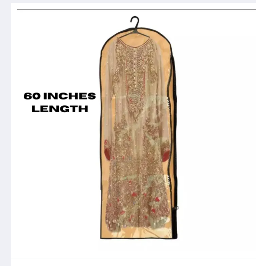 PACK OF 2 Dress Cover / Garments bag / Clothes Cover Case Dustproof for ...