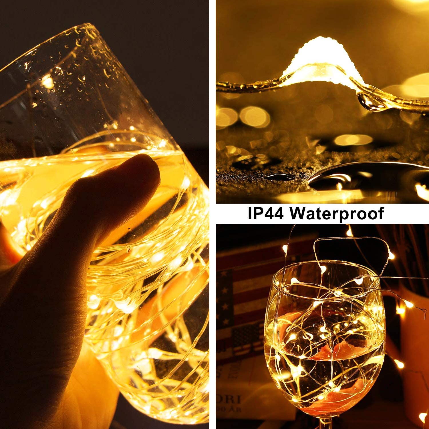 Chilli Milli Fairy Lights LED AA Cells Battery Operated Copper Wire ...