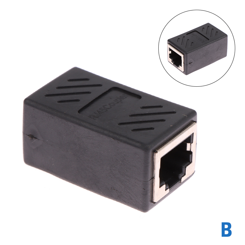 RJ45 1 To 1/2 LAN Ethernet Network Cable Female Splitter Adapter ...
