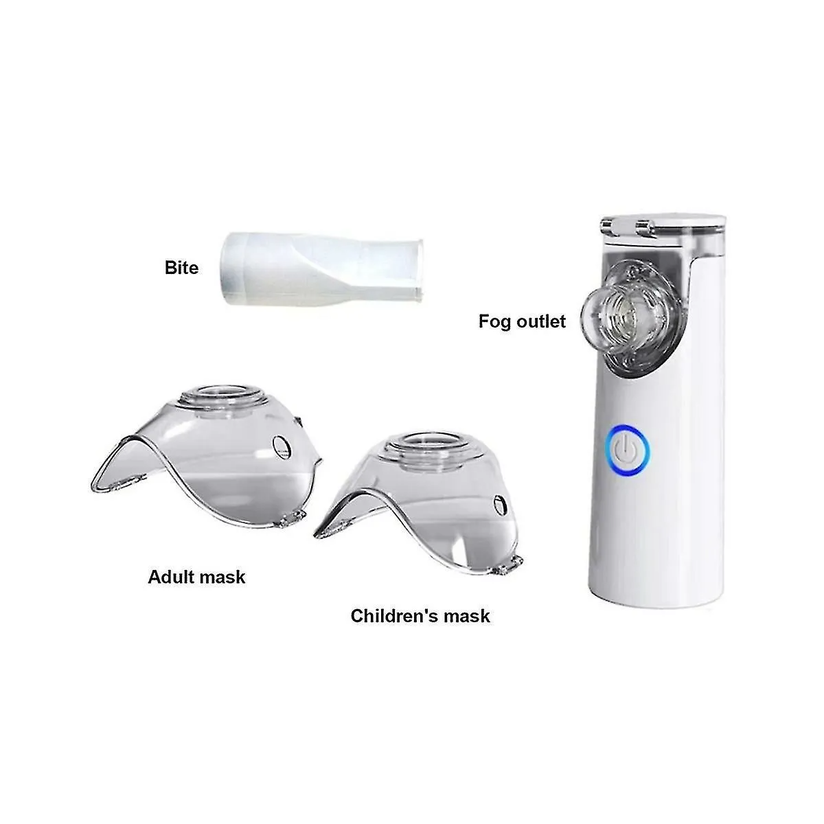 Portable Nebulizer For Asthma Rechargeable Inhaler Nebulizer Machine ...