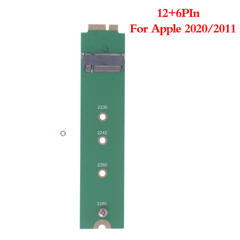 M2 SSD M.2 NGFF SATA SSD Converter Adapter Card For Apple 2010 2011 ...