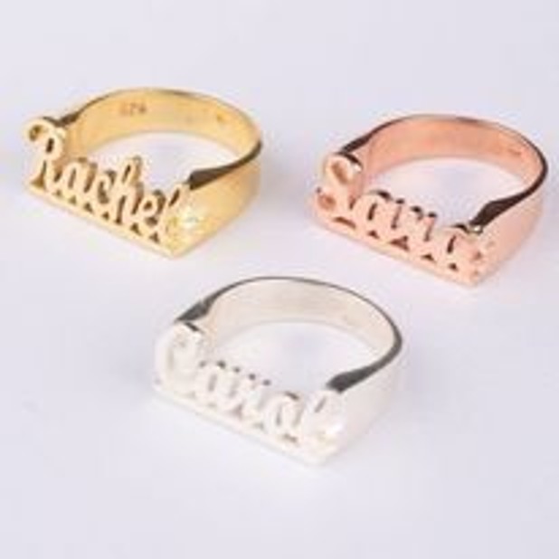 Customize name ring | Daraz.pk