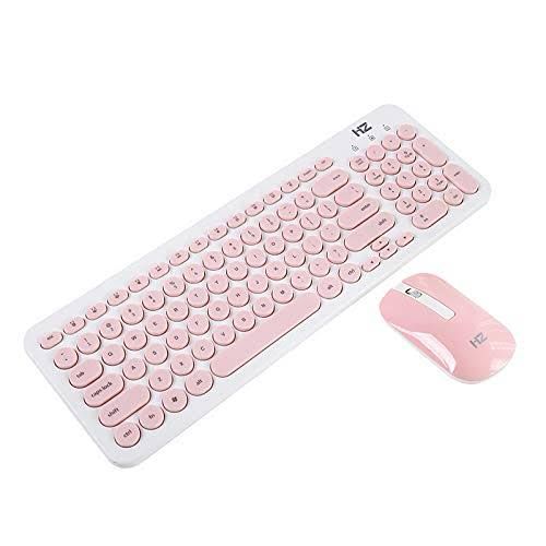 Wireless Keyboard And Mouse Retro QW01 | Daraz.pk