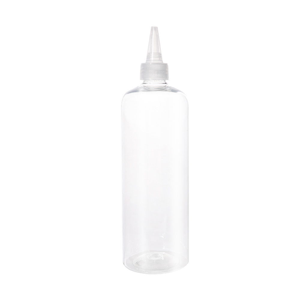 Transparent Sharp-mouth Bottle Plastic Squeezable Needle Bottles Color ...