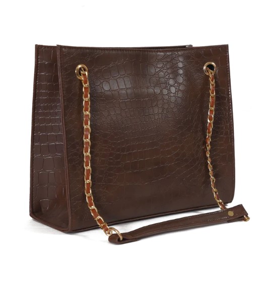 Bag X LEATHER CROCODILE TOTE Bag for Girls/Bags for Women | Daraz.pk