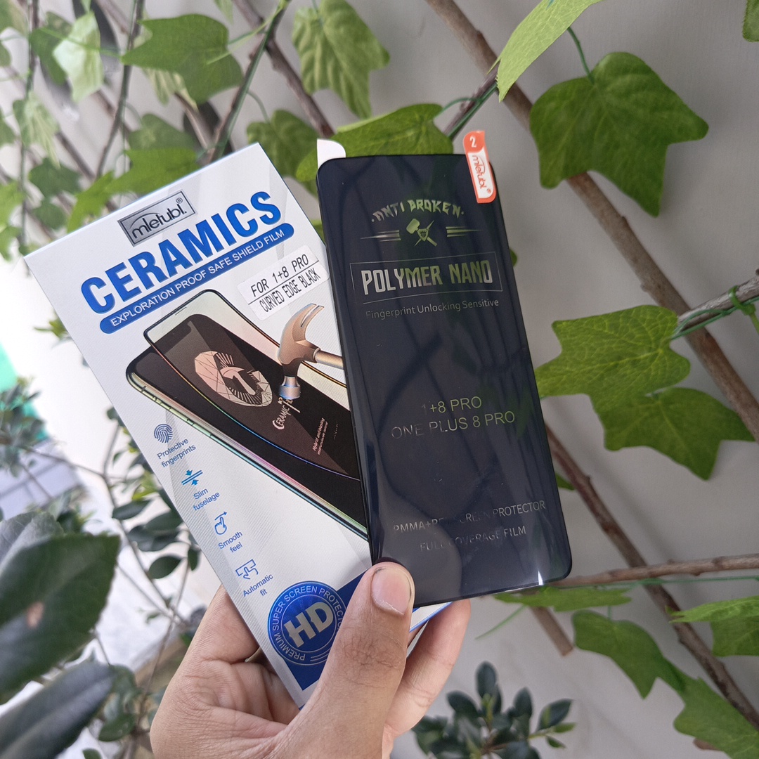 One Plus 8 Pro Anti-Broken Polymer Nano Fingerprint Unlocking Sensitive ...