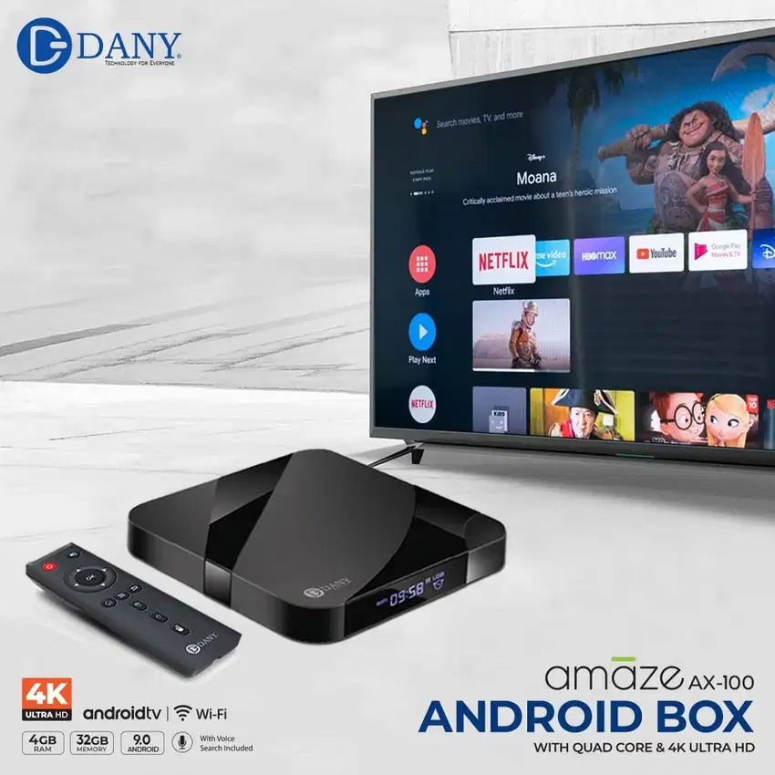 Super Display Amaze Android Box Amaze AX-100 | 4GB RAM & 32GB Storage ...