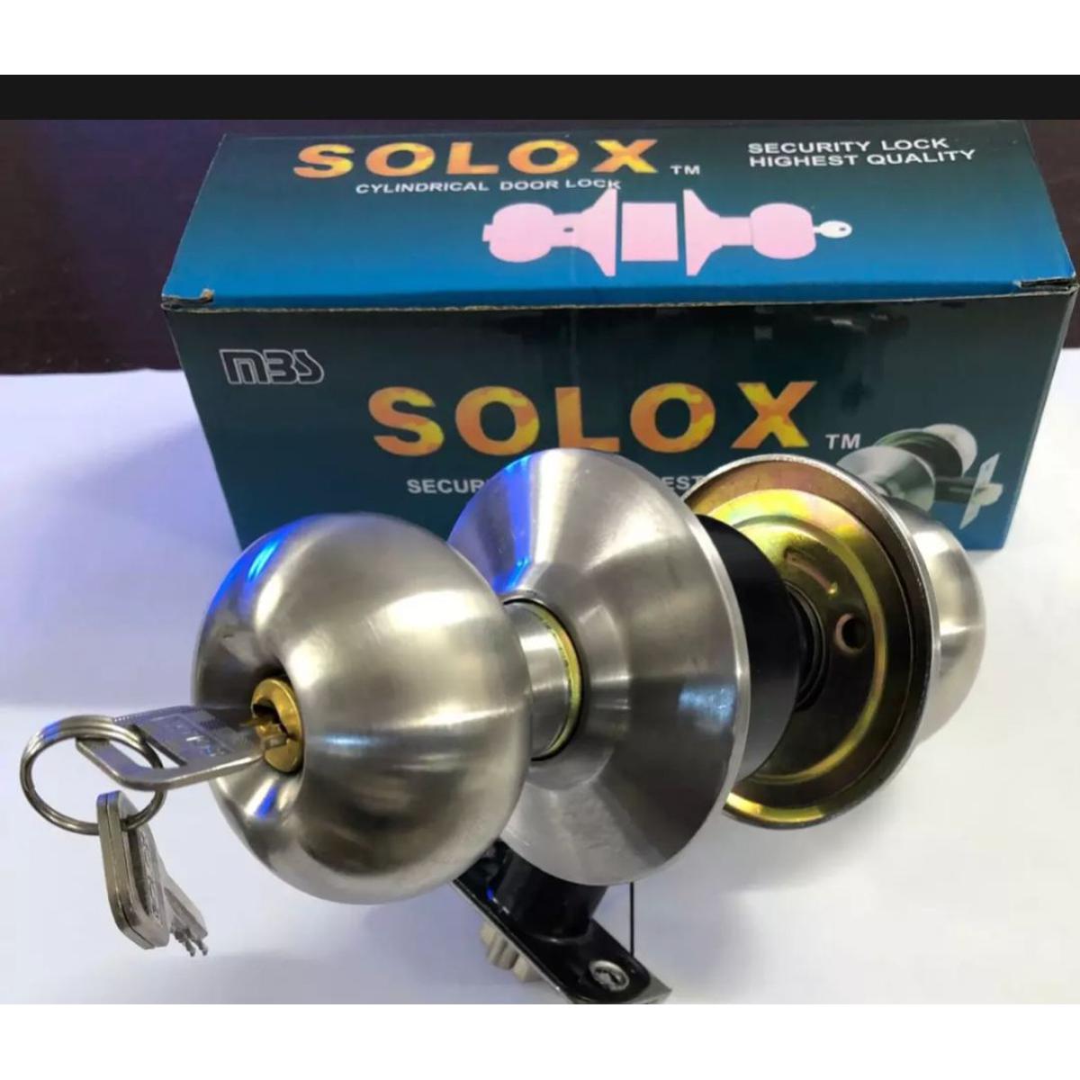 Door round Lock silver color room round Lock | Daraz.pk