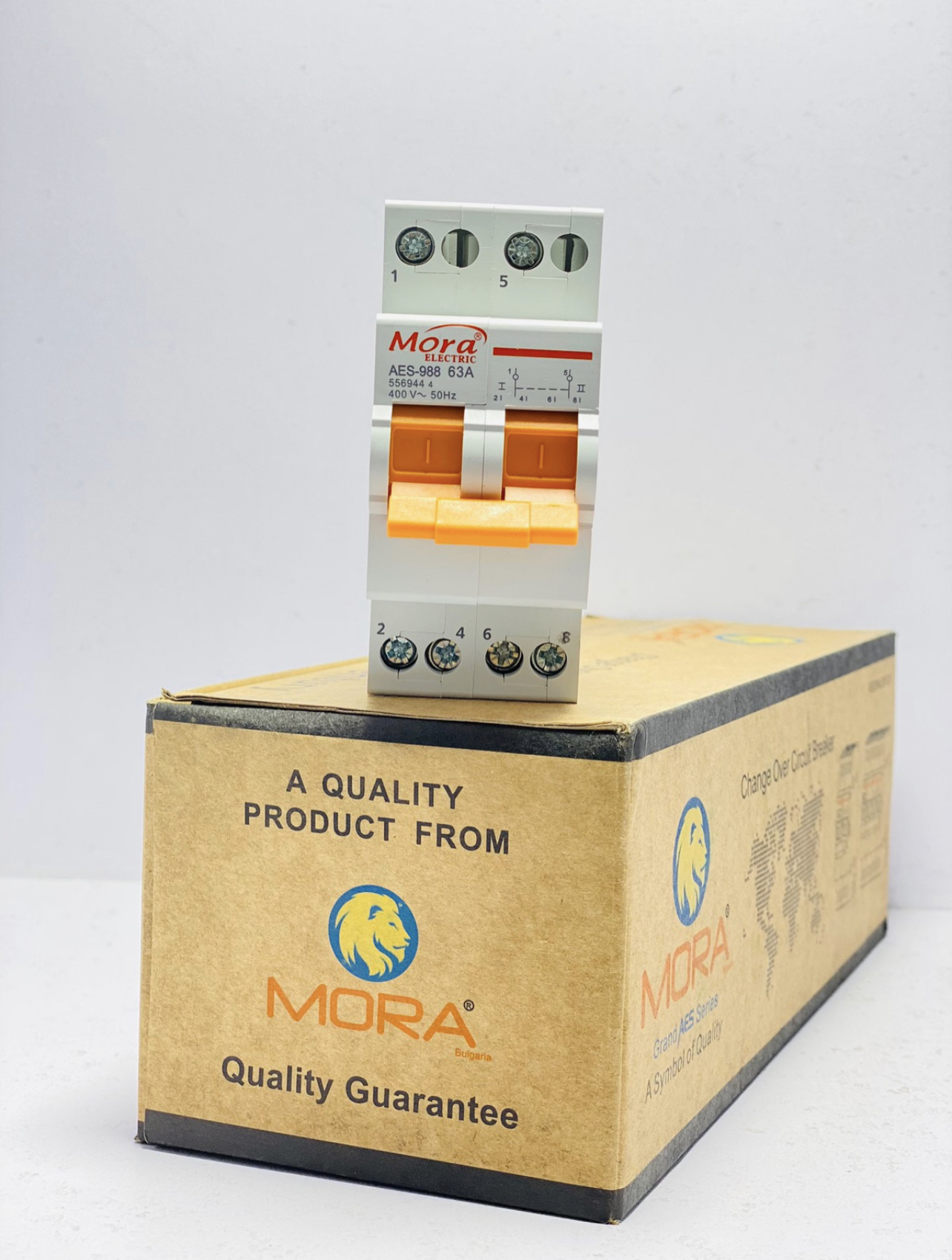 Original Mora Breaker Type Change Over 2Pole 63A | ChangeOver Switch ...