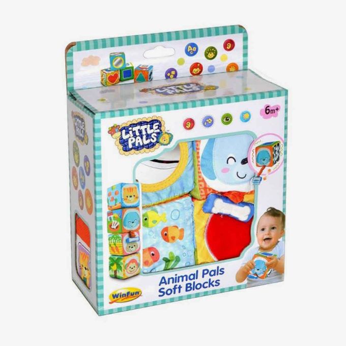 Win-Fun Little Pals Soft Blocks Set Toy For Kids - 0264 | Daraz.pk