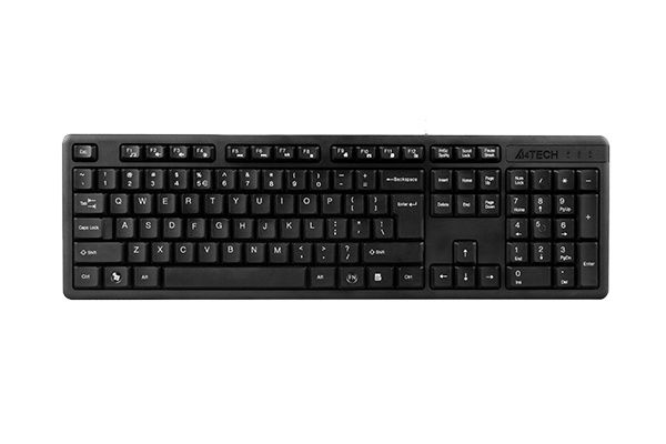 A4Tech Keyboard Wired KK-3 soft keys and best Quality | Daraz.pk