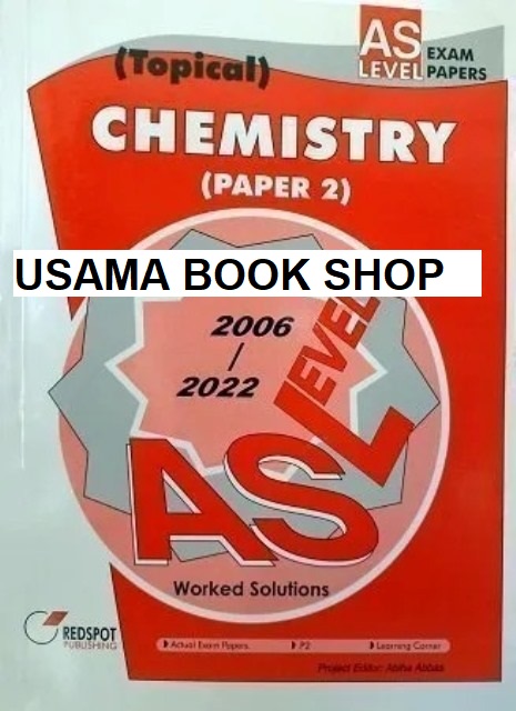 Redspot AS Level Chemistry Paper 2 P2 Topical 2023 Edition | Daraz.pk