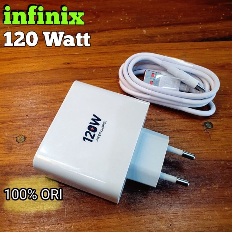 Infinix 120W Fast Charging USB Power Adapter for Note 12 VIP with ...
