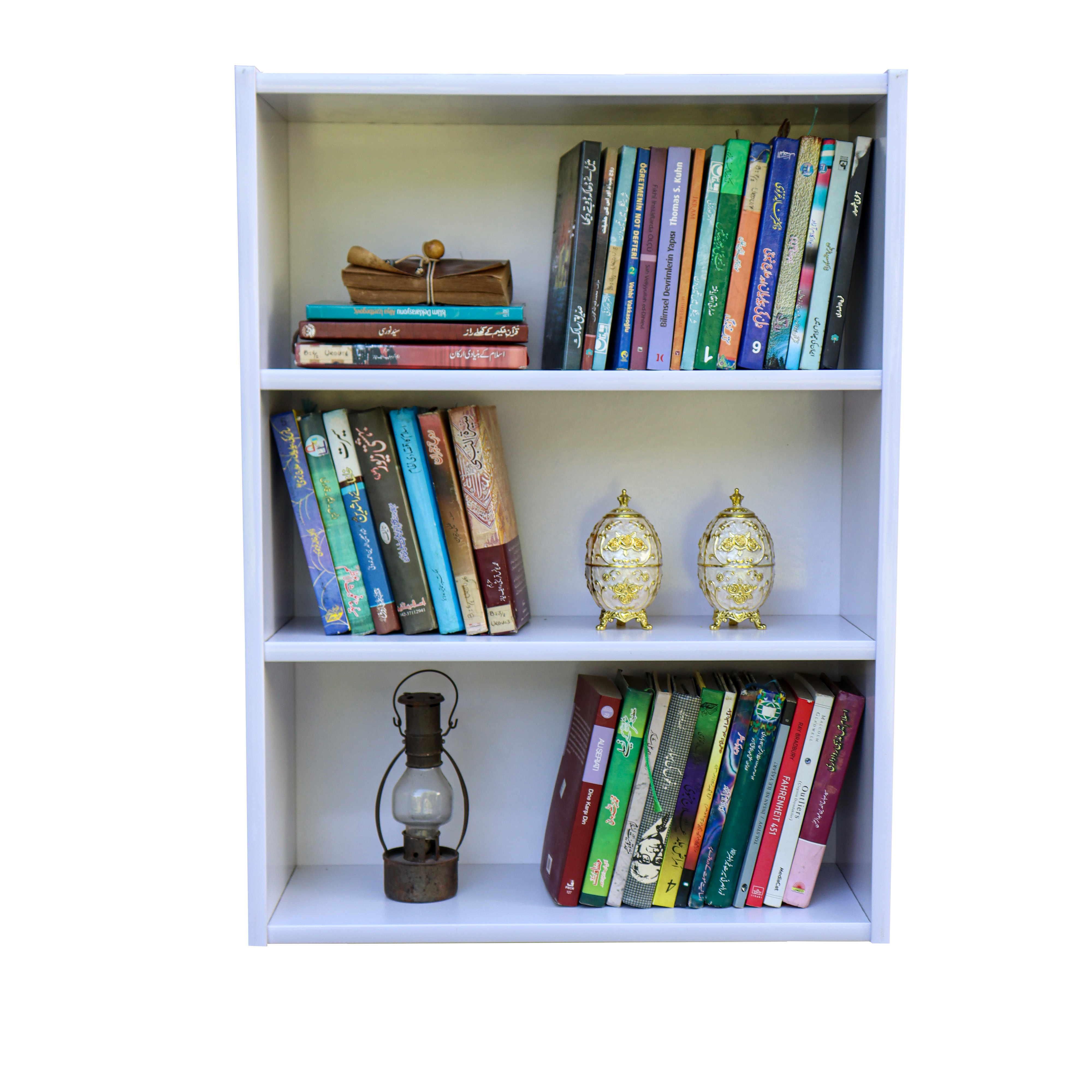 3 Tier book shelf, book rack, multipurpose open wooden bookshelf ...