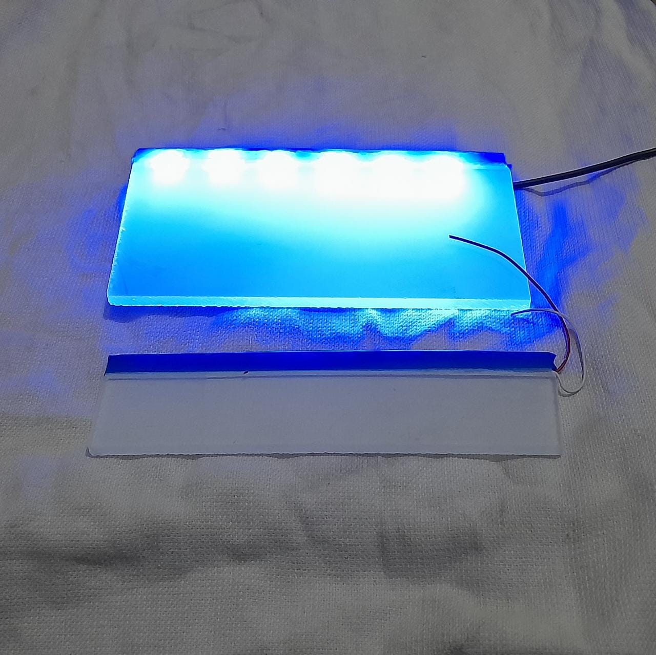 number plate with led lights for bike universal fitting bike number ...