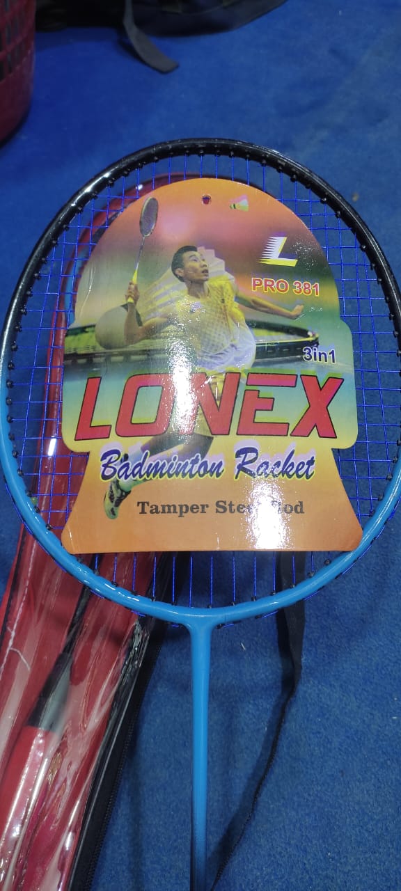 Badminton Racket Jointless Lonex Multicolour | Daraz.pk