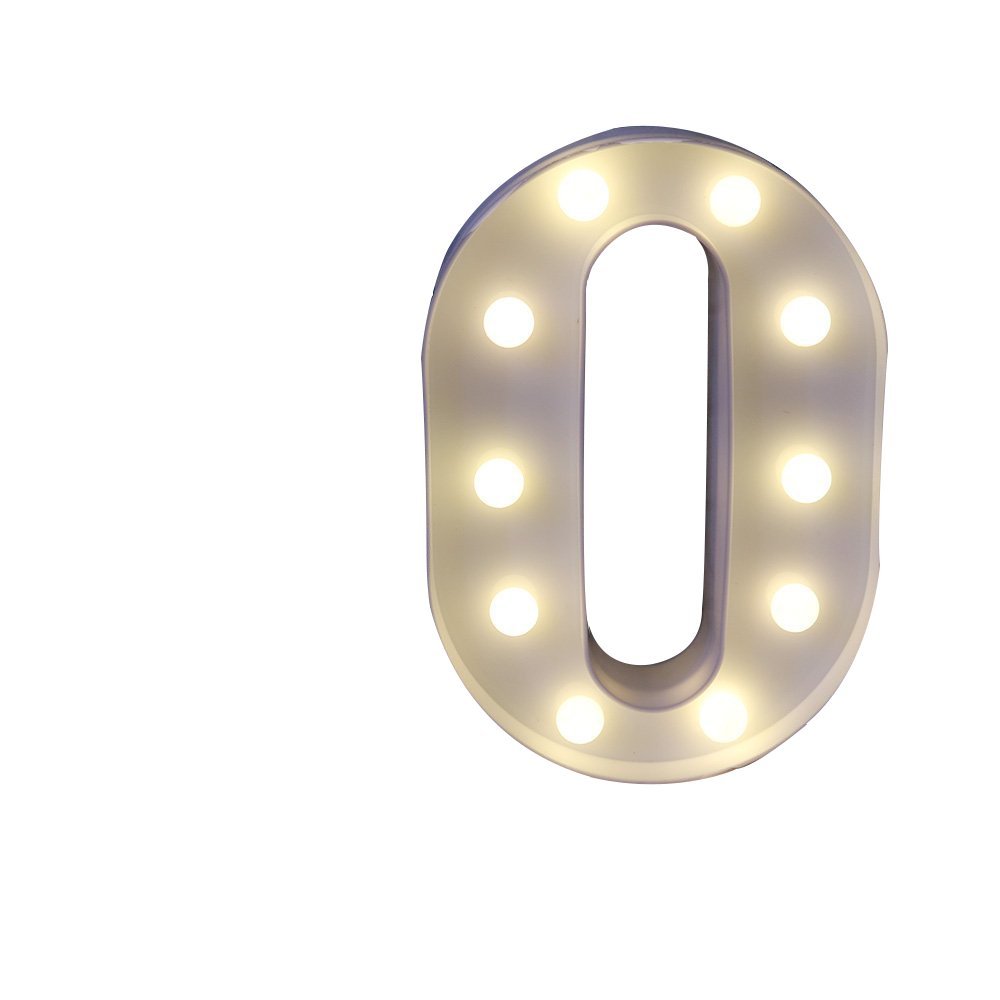 LED Digits | LED Numbers - Battery Operated | All Digits (0, 1, 2, 3, 4 ...